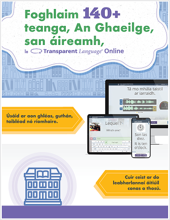 Transparent Language Library Marketing Kit - Posters & Shelf Talkers