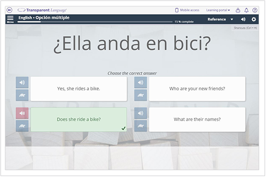 Transparent Language Library Marketing Kit - ESL/ELL Materials