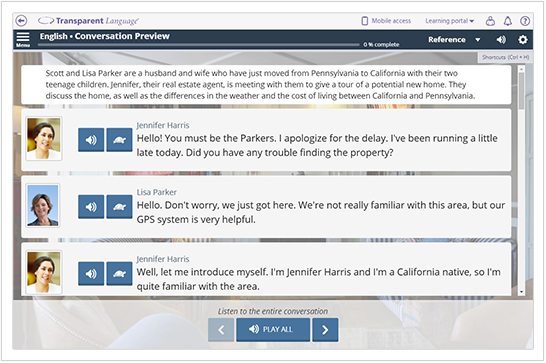 Transparent Language Library Marketing Kit - ESL/ELL Materials