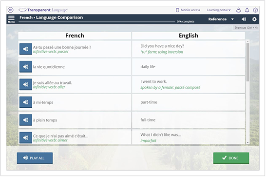 Transparent Language Library Marketing Kit - Screenshots & Videos