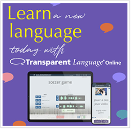Transparent Language Library Marketing Kit - Web Banners