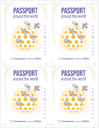 Transparent Language Library Marketing Kit - Handouts