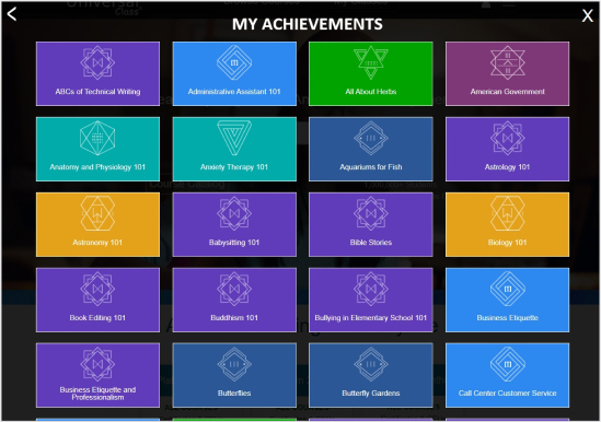 UniversalClass Library Marketing Kit - Screenshots